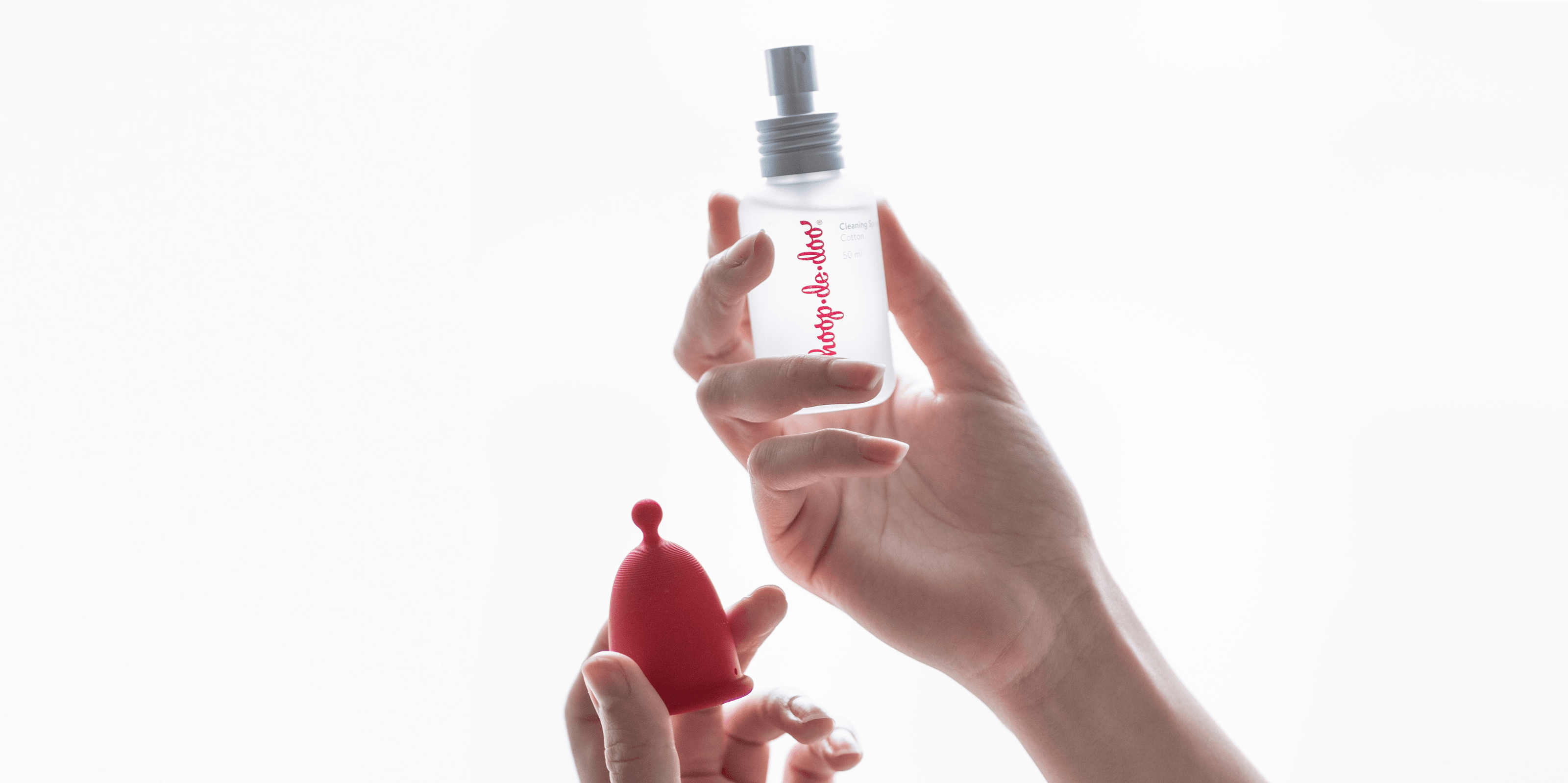 Whoop·de·doo - Menstrual cup designed by Anna Marešová